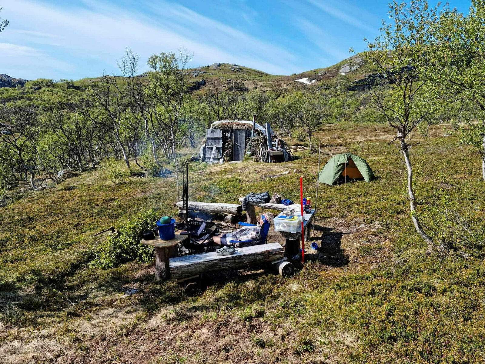 Får rive gamma og bygge hytte Får rive gamma og bygge hytte