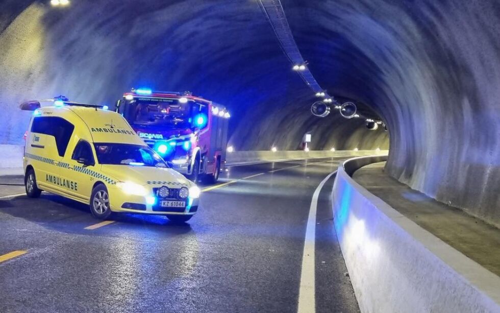 Skarvbergtunnelen Stengt
