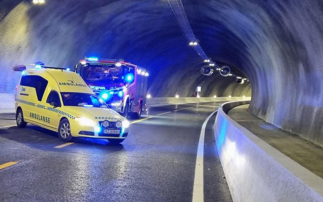 Skarvbergtunnelen Stengt